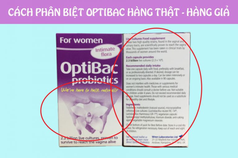 Review Optibac Probiotics tím 90 viên: công dụng, giá bán, bán ở đâu?